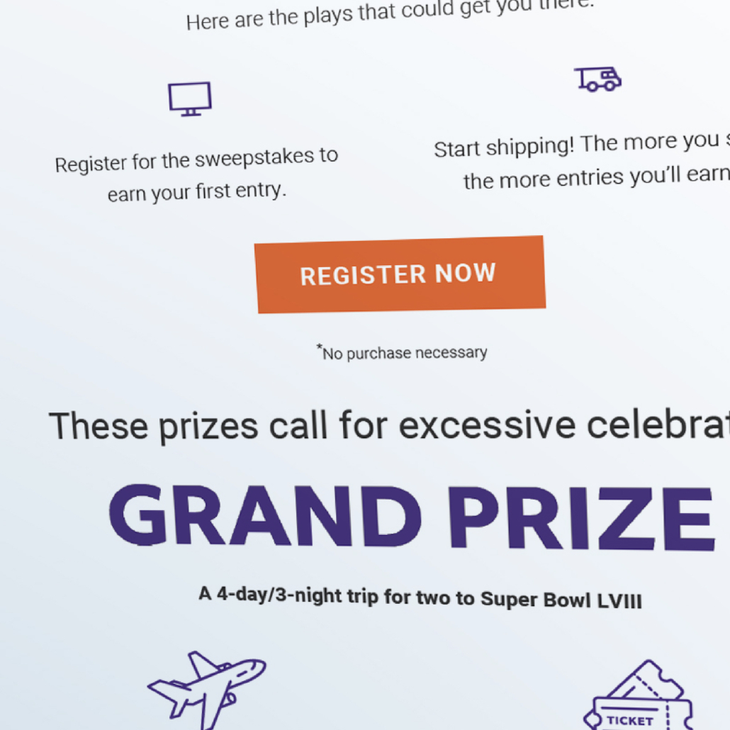 How to get results from a sweepstakes campaign | Counterpart