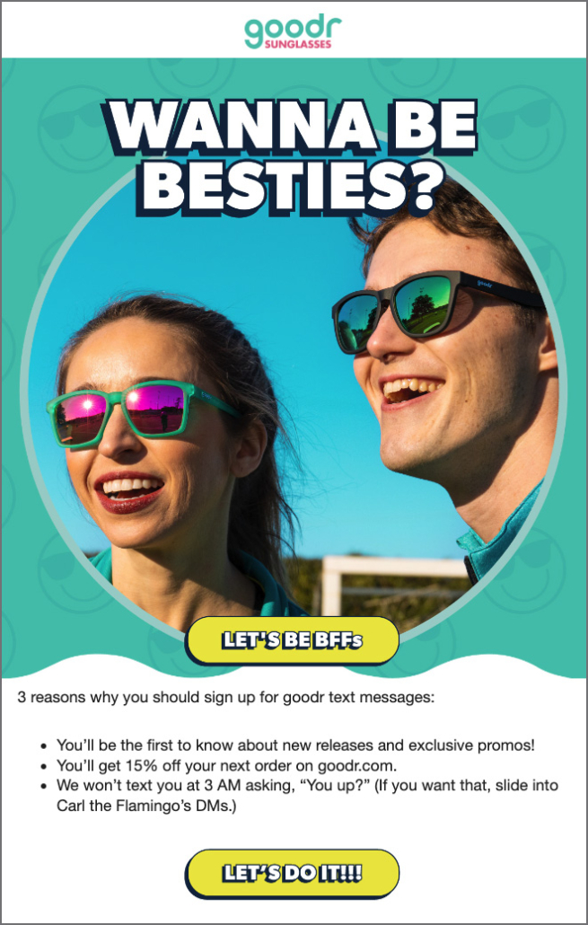 Shades of Storytelling: Goodr sunglasses | Counterpart